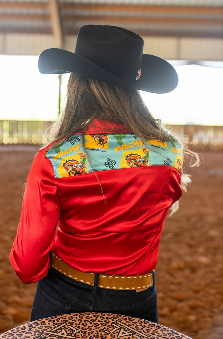 PUNCHY SATIN PERFORMANCE RODEO SHIRT – Josey Western Store