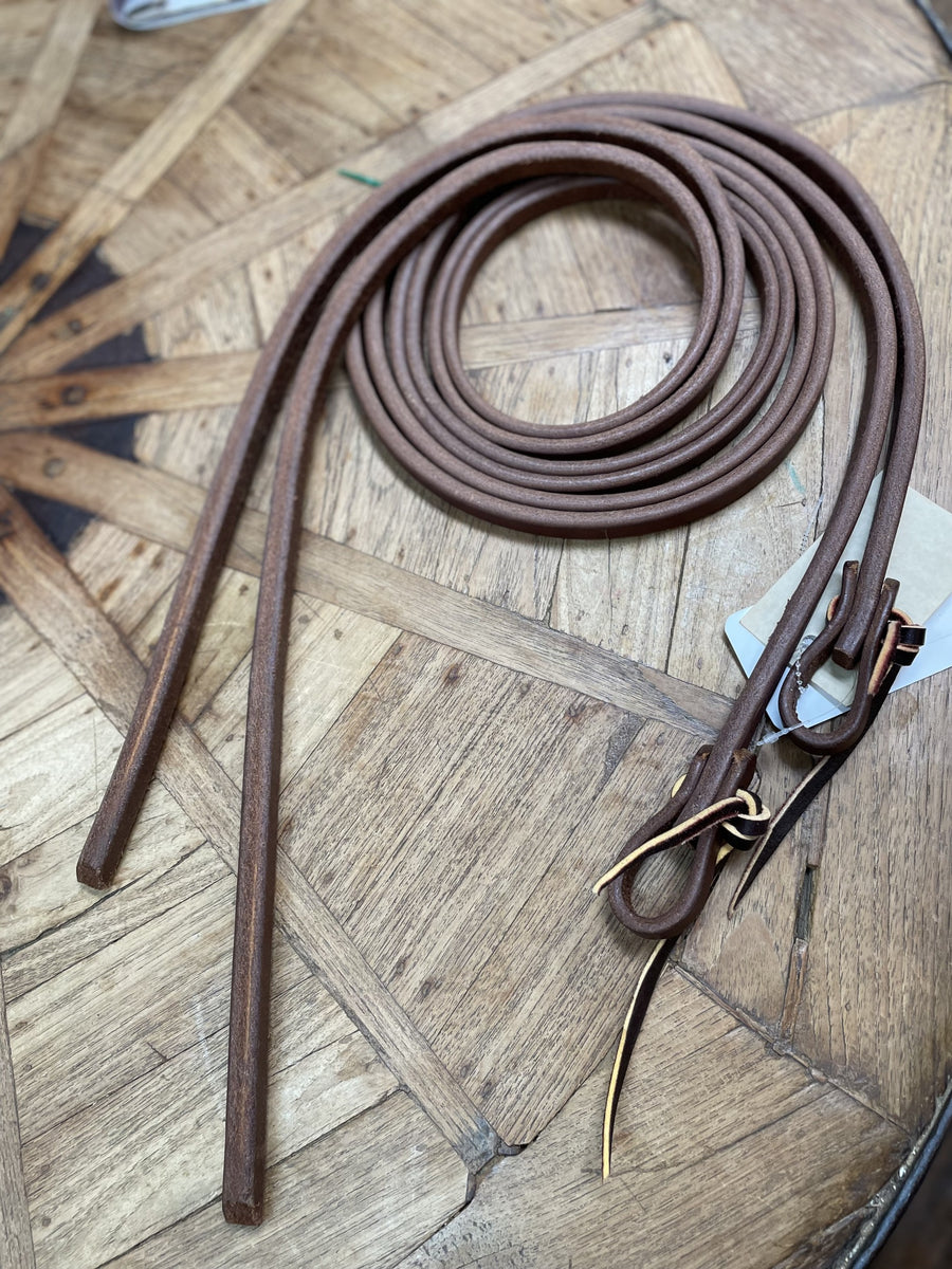 1/2 x 8 ft Xtra Heavy Oiled Split Reins – Josey Western Store