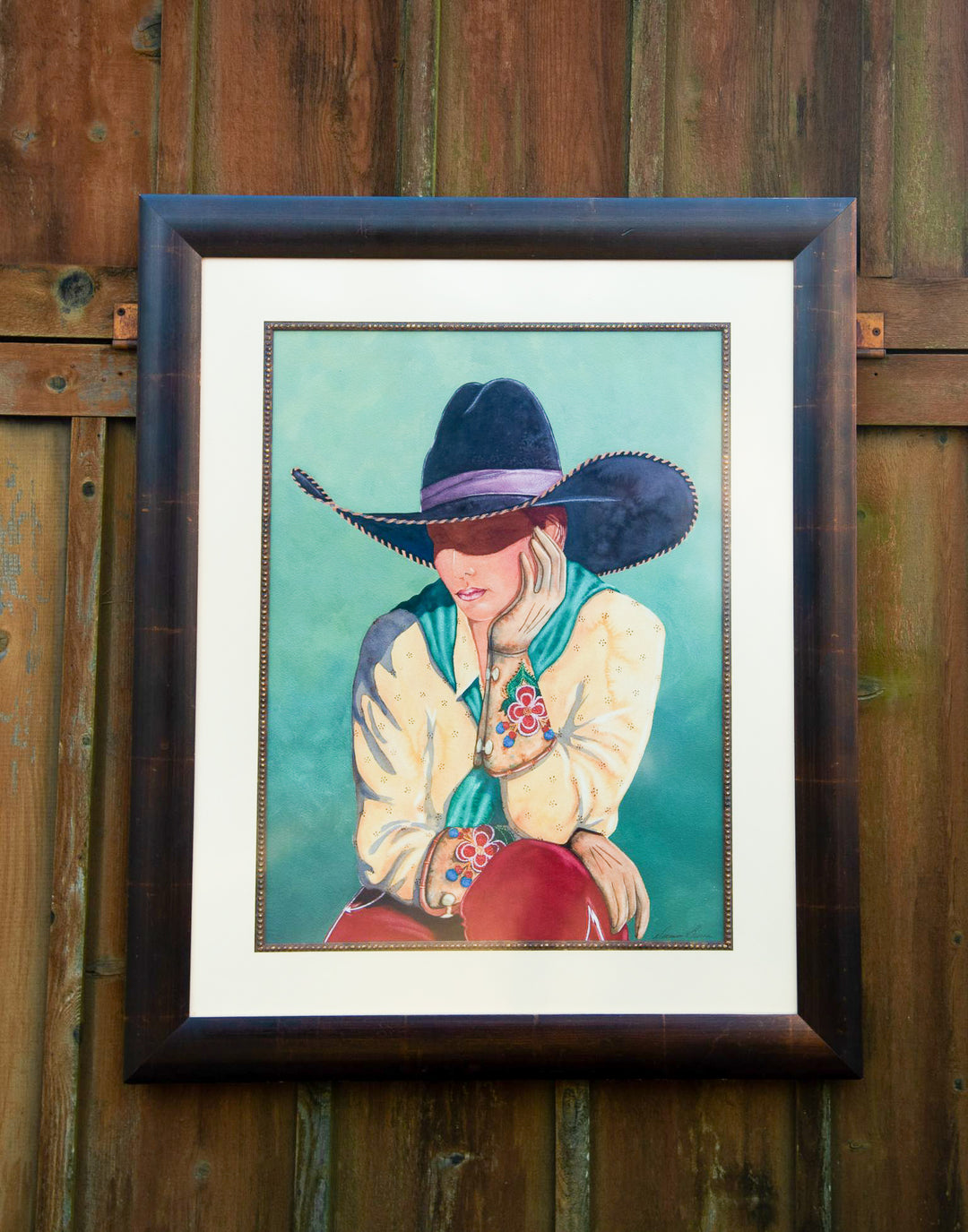 "Ole" Limited Edition Watercolor Painting – Josey Western Store