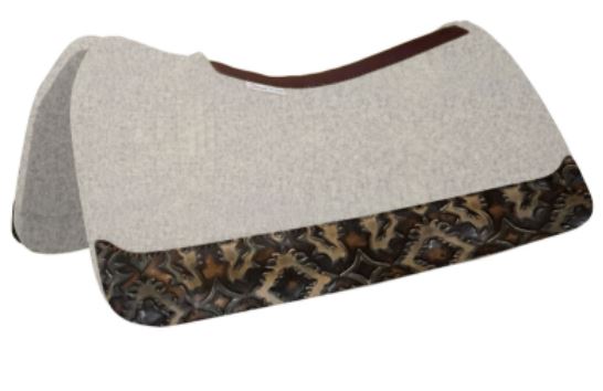 5 Star 30 x 30 Natural All Around Wool Saddle Pad – Josey Western Store